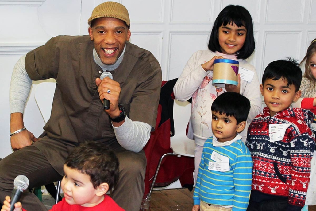 Poetry and spoken word with Adisa : We Are Here